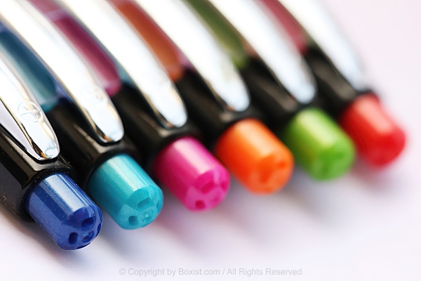 Writing Pens In Colors - Boxist.com Photography / Sam Mugraby's Stock ...