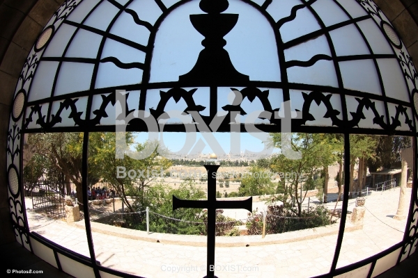 Dominus Flevit Church Window View - Boxist.com Photography / Sam ...