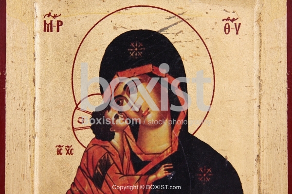 Theotokos Of Vladimir Orthodox Icon Painting - Boxist Photography / Sam ...