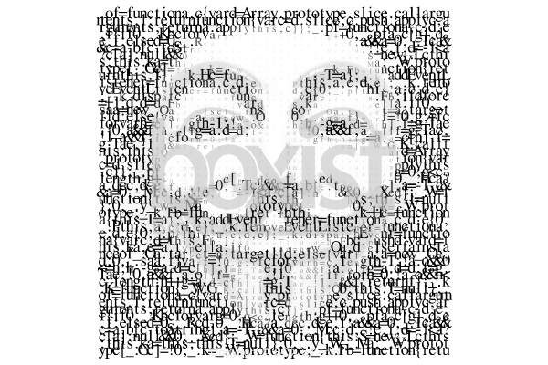 Anonymous Mask with Letters - Boxist.com Photography / Sam Mugraby's ...