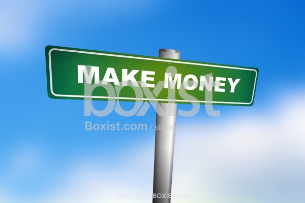 Make Money Road Sign - Boxist.com Photography / Sam Mugraby's Stock ...