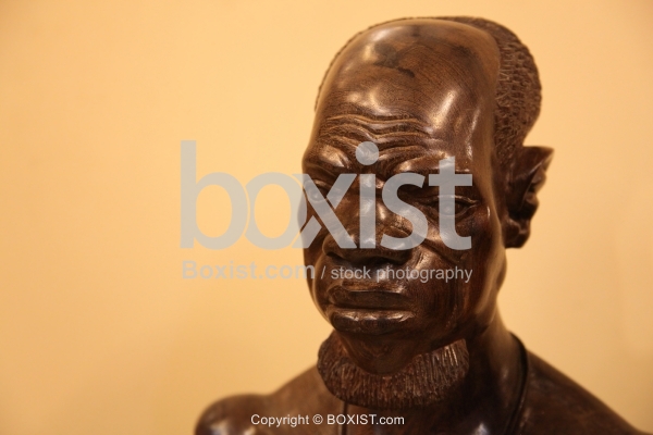 Hand Carved Sculpture of African Man - Boxist.com Photography / Sam ...