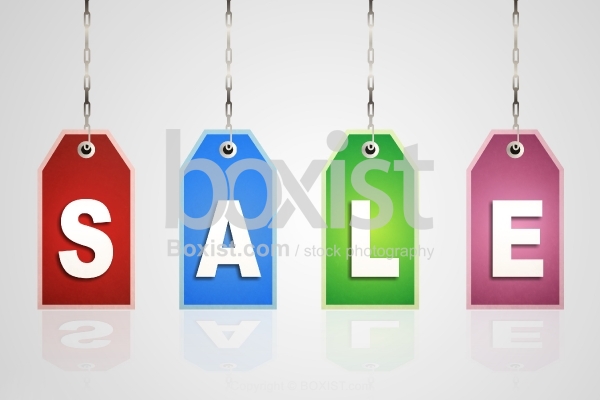 Sale Colored Tags - Boxist.com Photography / Sam Mugraby's Stock ...