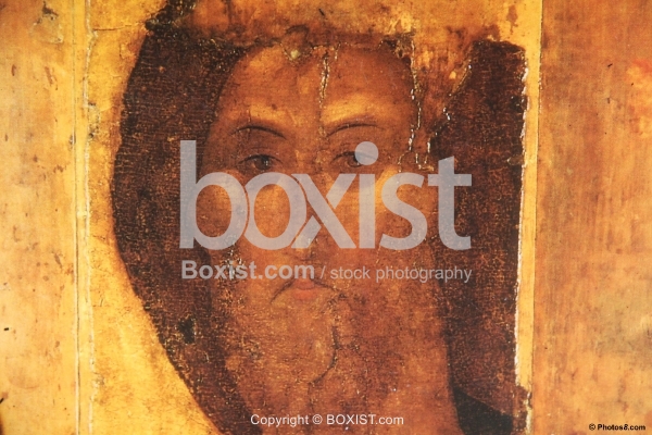 Old Painting of Jesus Face - Boxist.com Photography / Sam Mugraby's ...