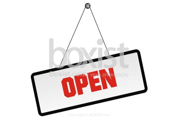 Open Hanging Sign - Boxist.com Photography / Sam Mugraby's Stock ...