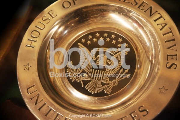 Pewter House of Representatives Plate with US Great Seal - Boxist.com ...