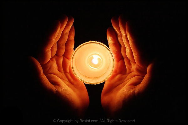 Two Hands Around Candle Light - Boxist.com Photography / Sam Mugraby's ...