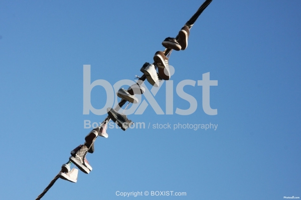 Shoes On String - Boxist.com Photography / Sam Mugraby's Stock Photography