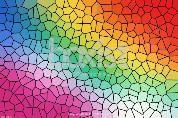 Stained Glass In Rainbow Colors - Boxist.com Photography / Sam Mugraby ...