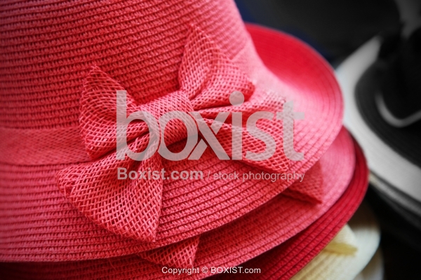 Red Straw Hat With Ribbon - Boxist.com Photography / Sam Mugraby's ...