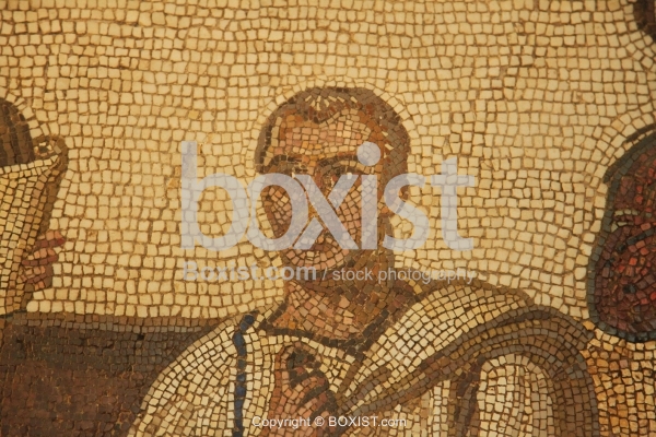 Closeup of Virgil Portrait Roman Mosaic - Boxist.com Photography / Sam ...