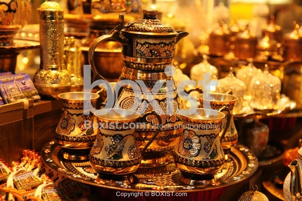 Traditional Coffee Pot and Cups - Boxist.com Photography / Sam Mugraby ...