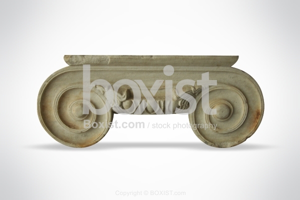 Ionic Capital with Volute Connected by Concave Molding - Boxist.com ...