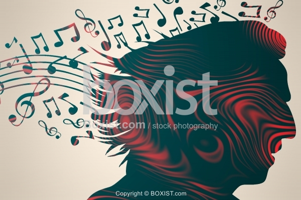 Man Head With Music Notes - Boxist.com Photography / Sam Mugraby's ...