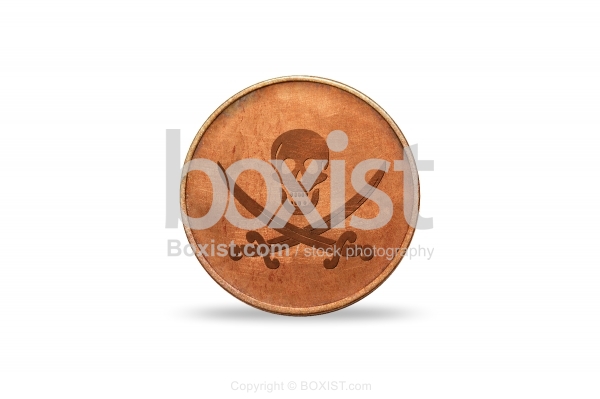 Coin With Pirate Symbol - Boxist.com Photography / Sam Mugraby's Stock ...