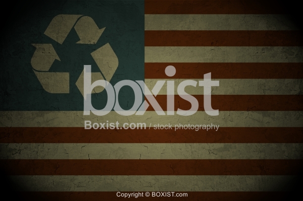 Recycle American Flag - Boxist.com Photography / Sam Mugraby's Stock ...