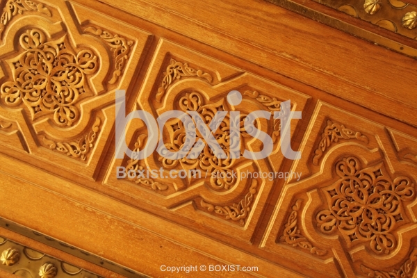Arabesque Carved On Wood Panel - Boxist.com Photography / Sam Mugraby's ...
