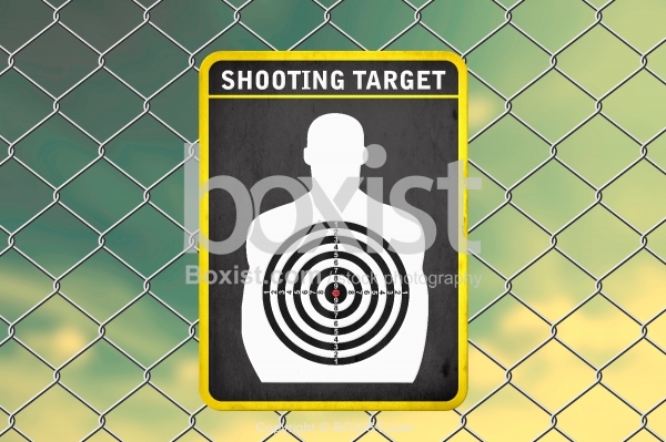 Shooting Target Sign - Boxist.com Photography / Sam Mugraby's Stock ...