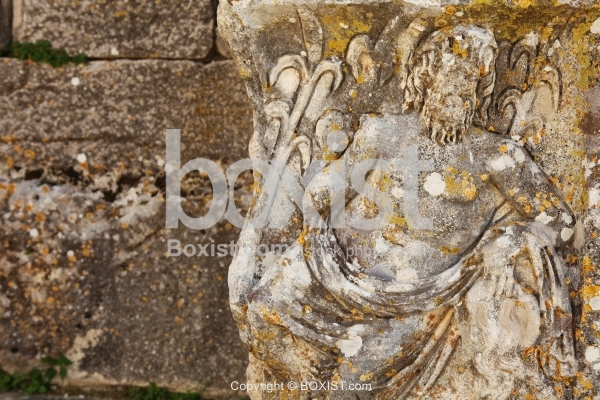Ancient Roman Sculpture Engraved On Large Stone - Boxist.com ...