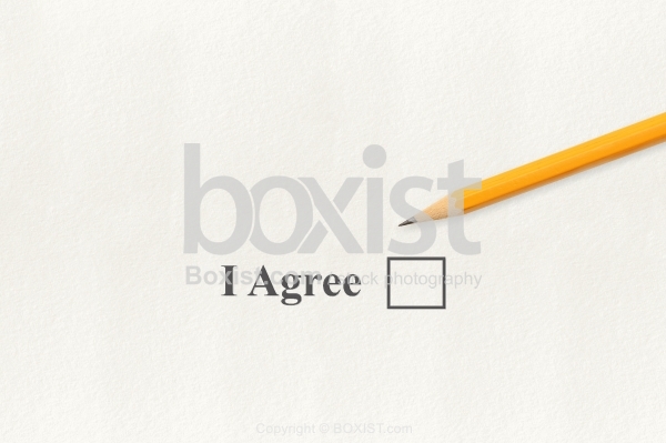 I Agree Checkbox With Pencil - Boxist.com Photography / Sam Mugraby's ...