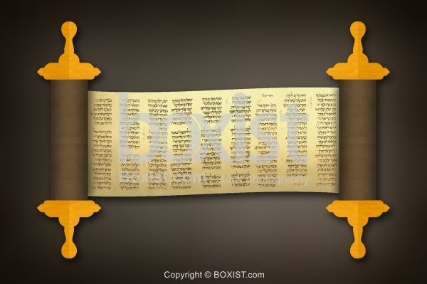 Open Torah Scroll Clipart - Boxist.com Photography / Sam Mugraby's ...