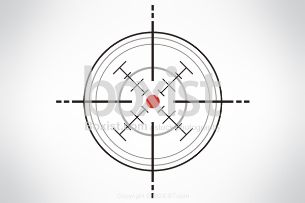 Crosshair Sign - Boxist.com Photography / Sam Mugraby's Stock Photography